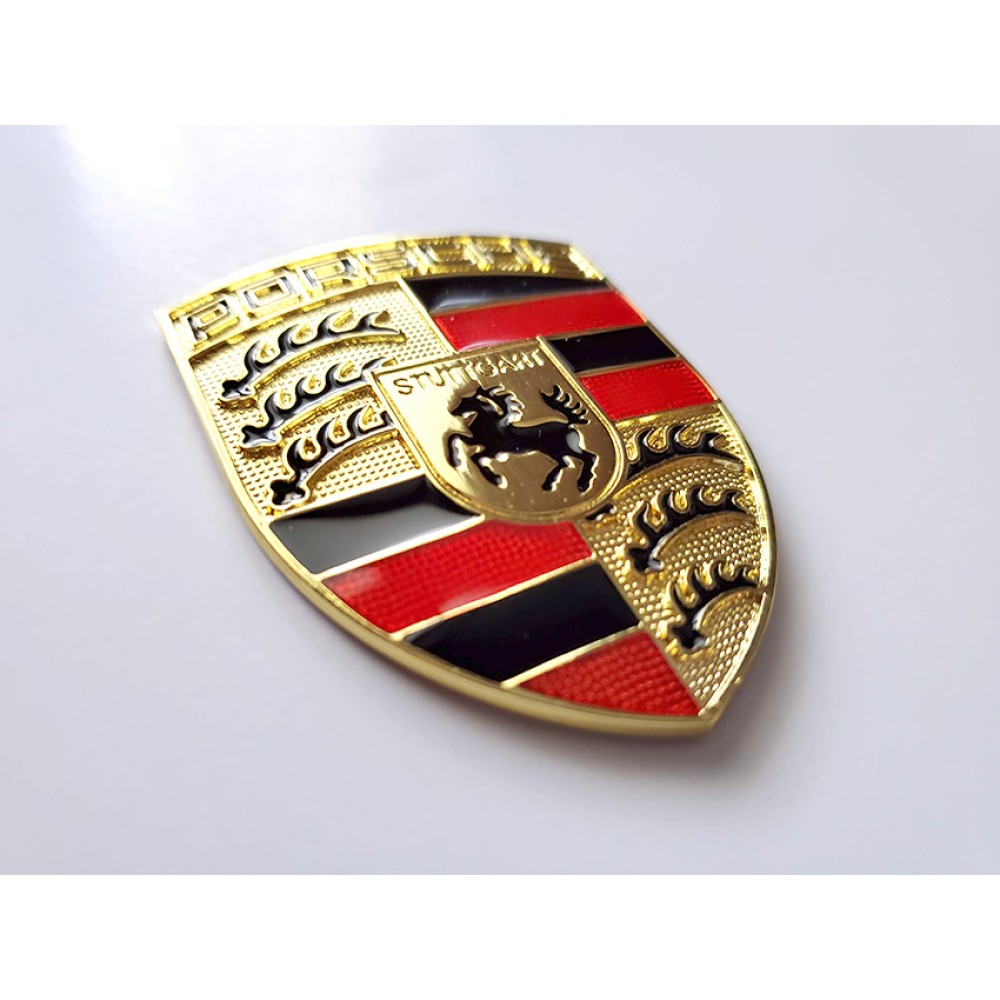 SALE! Porsche Crest emblem nameplate online - 10% OFF