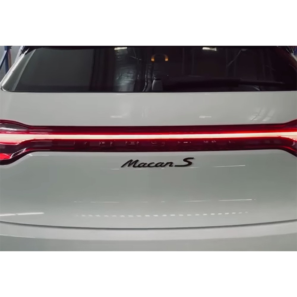 SALE! Black porsche Macan gts Emblem - factory original