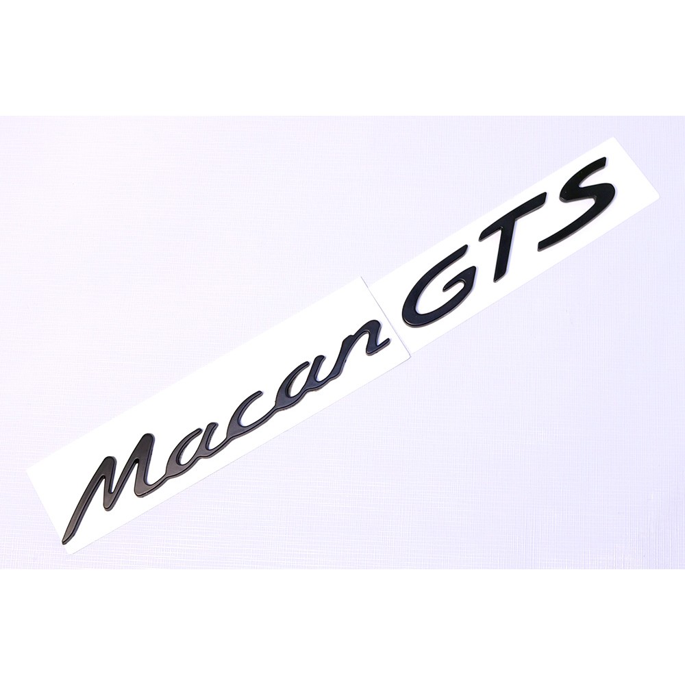 SALE! Black porsche Macan gts Emblem - factory original