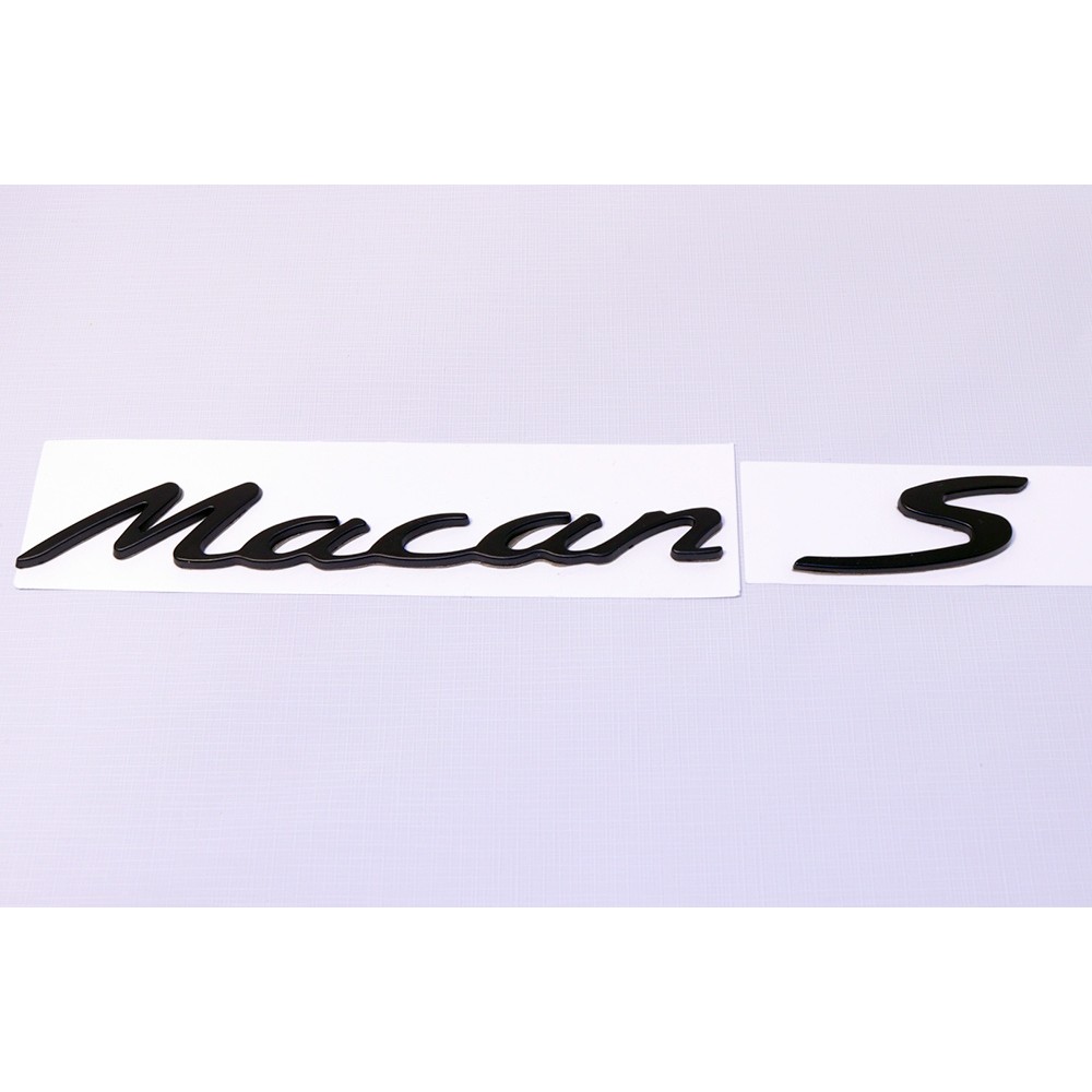 SALE! Black porsche Macan gts Emblem - factory original