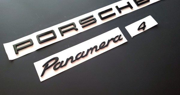 PORSCHE Panamera 4 Emblem nameplate - 10% OFF